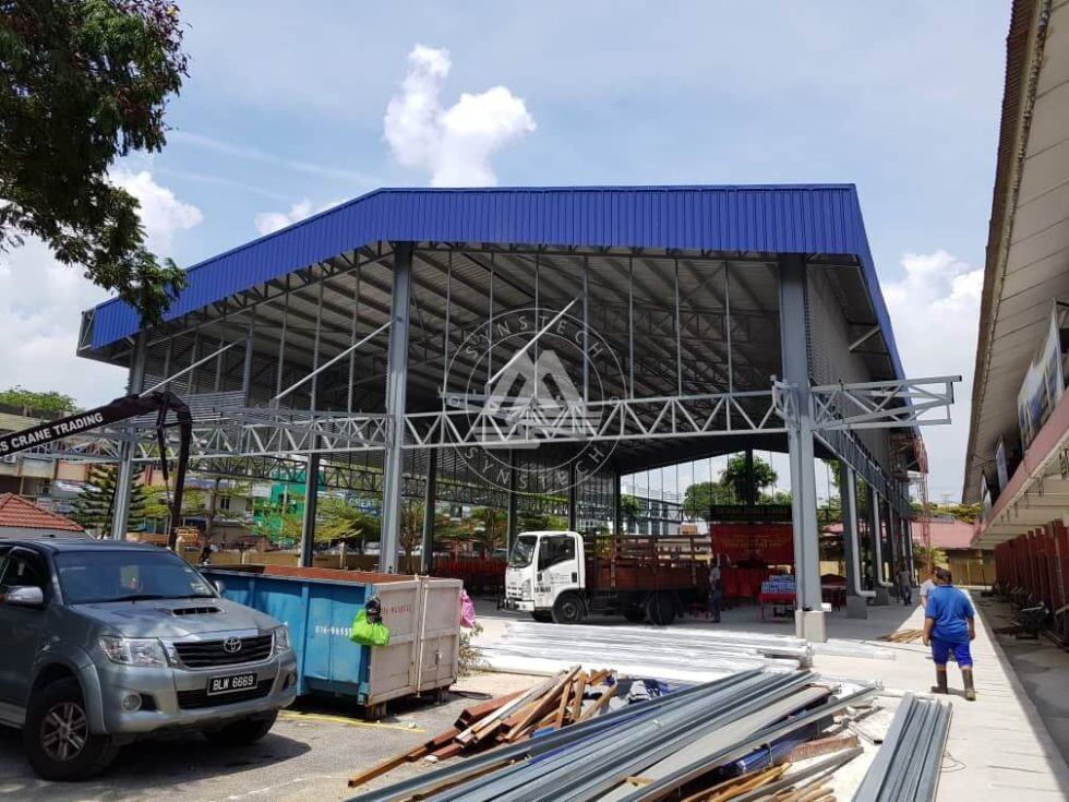Warehouse Steel Structure - Synstech Sdn Bhd